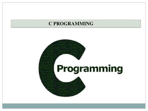 PPT C Programming Training In Chennai PowerPoint Presentation Free Download ID