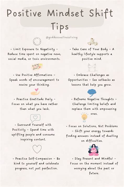 Best 13 Positive Mindset Shift Tips Artofit
