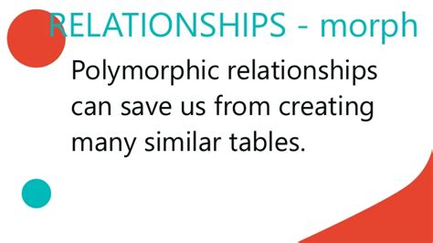 Working With Polymorphic Relations In Laravel 5 Createsaveupdate