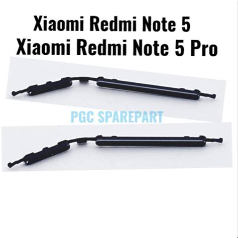 Jual Tombol Set Volume Power On Off Xiaomi Redmi Note Rn Redmi Note Pro Button Casing
