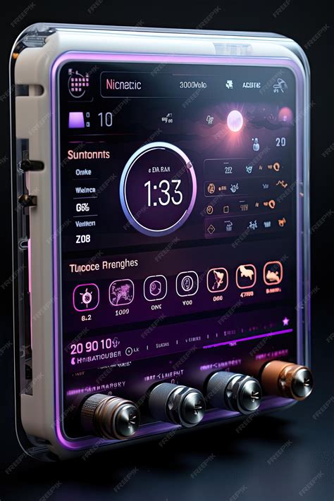 Premium Photo Iot Control Panel Ui Mockup Design A Userfriendly