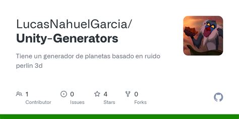 Github Lucasnahuelgarciaunity Generators Tiene Un Generador De