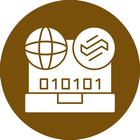 Swift Wave Glyph Circle Icon 39509535 Vector Art At Vecteezy