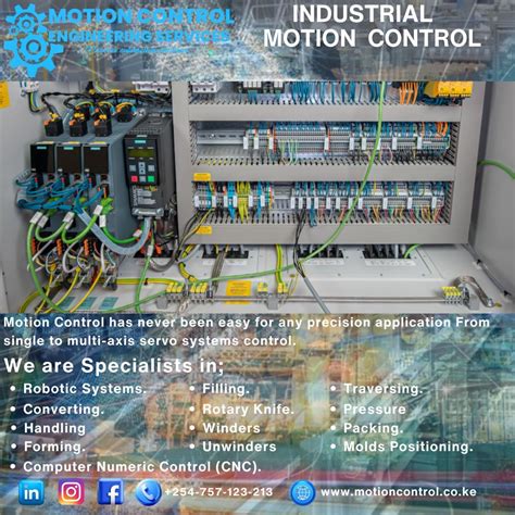 Motioncontrol Industrialautomation Machineprecision Kenyaindustry Smartmanufacturing