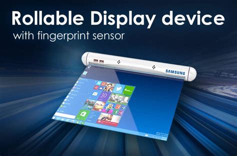 Samsung Rollable Display Device With Fingerprint Sensor Letsgodigital Samsung Rollable Display Device With Fingerprint Sensor Letsgodigital