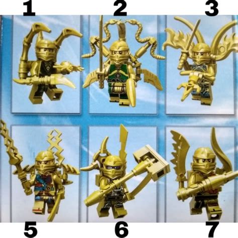 Lego Ninjago Golden Ninja Shopee Vi T Nam