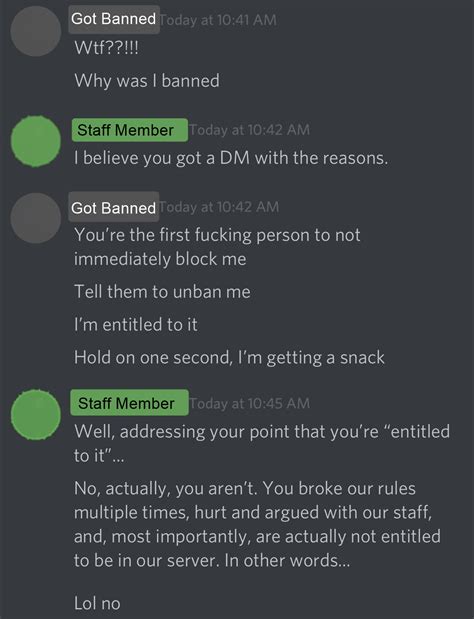 After Banning A Trouble Maker From A Discord Server They Went On To