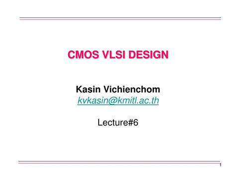 Ppt Cmos Vlsi Design Powerpoint Presentation Free Download Id4139832