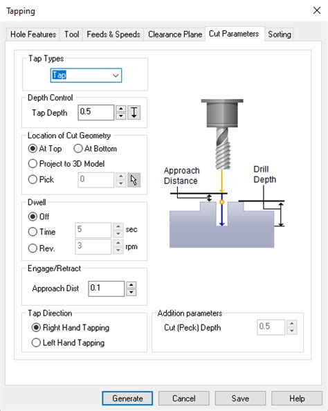 Mill Module Creating 2½ Hole Making Tapping