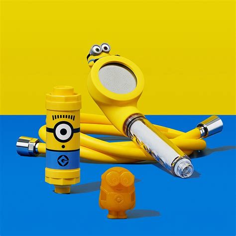 This Minions Showerhead Set Has Body Soaps And Fragrance Filters