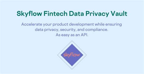 Skyflow On Linkedin Fintech Data Privacy Vault Skyflow
