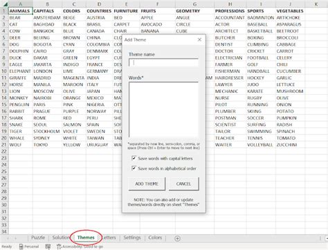 Excel Macro Fun Excel Word Search Pro