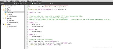 Qt512 Webengine 简单使用qt512安装webengine Csdn博客