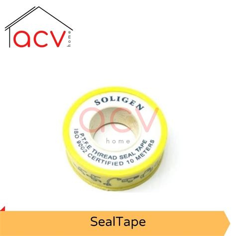 Jual Seal Tape Soligen Seltip Kran Air 10m Shopee Indonesia
