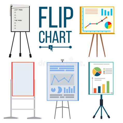 Flip Chart Presentation Stock Illustration Illustration Of Flipchart 17704151
