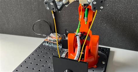 Arduino Braccio Mount System For Fiber Optic Testing By Vladimír Spurný