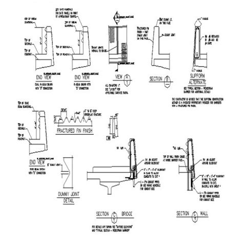 Detail Of The Retaining Wall Drawing Provided In This Autocad File