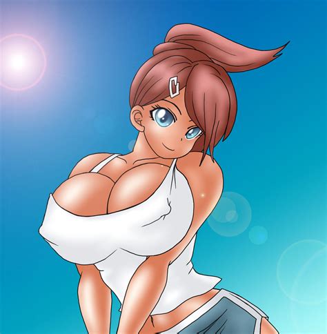 Rule 34 Asahina Aoi Breasts Cleavage Danganronpa Danganronpa Trigger