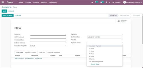 Customers Odoo Enterprise Edition Book Sales
