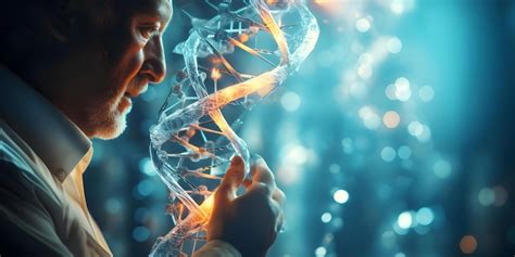 Premium Photo Dna Linking In Futuristic Virtual Interface For Medical Advancements Using