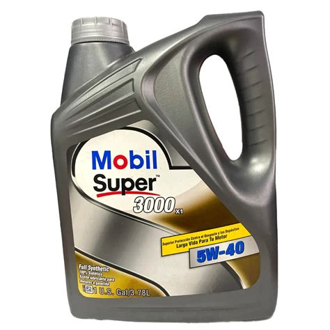 Aceite Mobil Super 3000 5w40 Gl Llantas Y Llantas