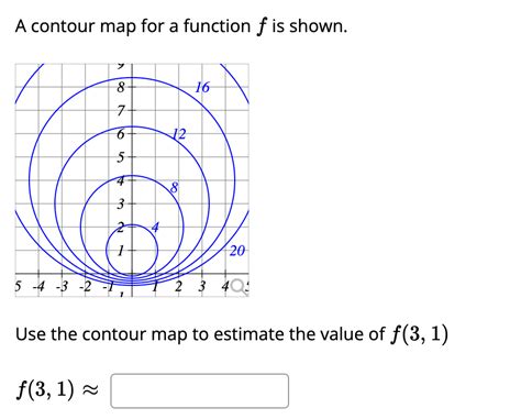 Solved A Contour Map For A Function F Is Shown Use The Chegg