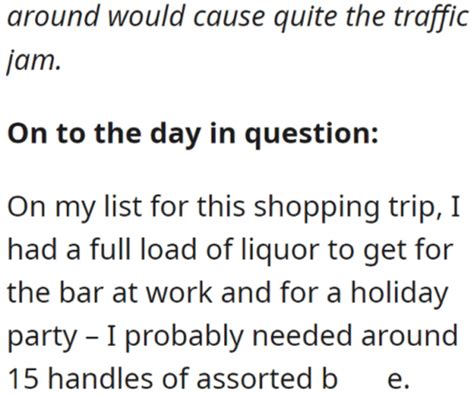 Liquor Store Customer Told He Cant Use A Cart So He Maliciously Complies Until They Cant