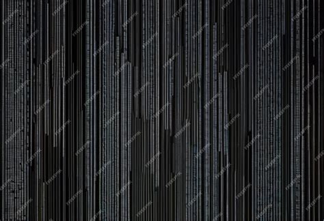 Premium Photo Stream Of Binary Matrix Code On The Screen Computer