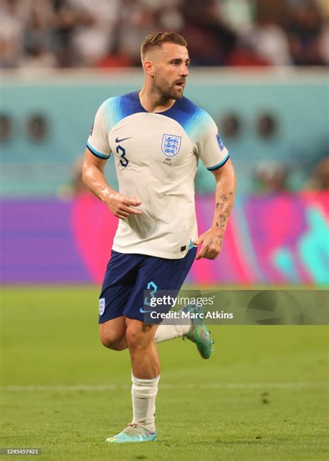 Luke Shaw Of England During The Fifa World Cup Qatar 2022 Group B