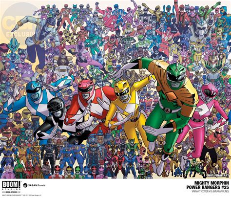Every Mighty Morphin Power Rangers Team Ever Meets In Crossover Event