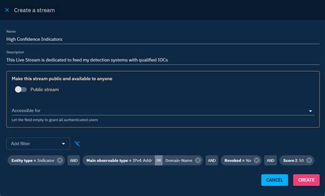 Native Feeds Opencti Documentation