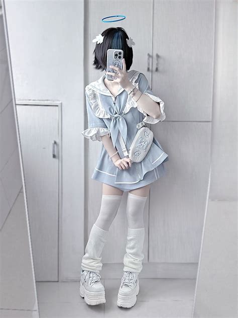 55 Tenshi Kei 🩵🪽 Ideas In 2025 J Fashion Kawaii Clothes Cute Outfits