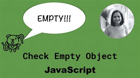 How To Check If A Javascript Object Is Empty Youtube
