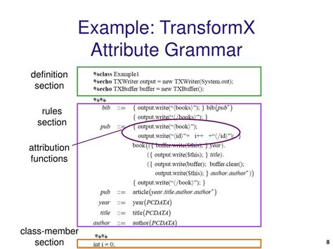 Ppt Syntax Directed Transformations Of Xml Streams Powerpoint