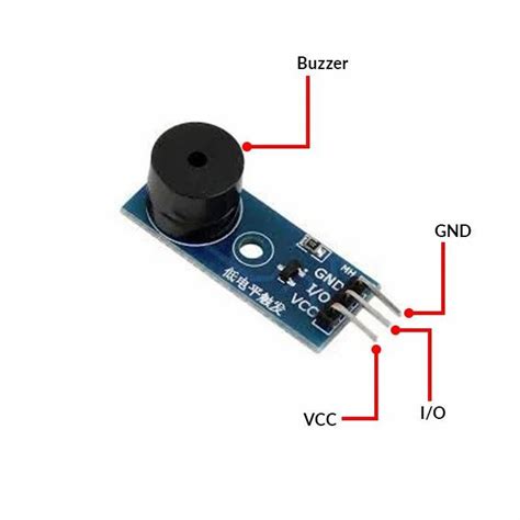 Active Buzzer Module 3 3v 5v Buzzer Button Portable Buzzer Lockout Buzzer बजर Robocraze A