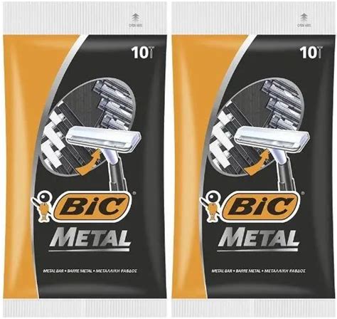 Бритва одноразовая BIC Metal 10 шт х 2 уп. / 20 шт купить на OZON по ...
