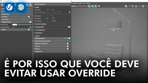 É Por Isso Que Você Deve Evitar Usar Material Override V Ray Youtube
