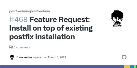 Feature Request Install On Top Of Existing Postfix Installation Issue Postfixadmin