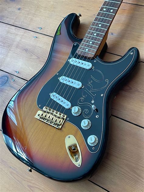 1997 Fender Srv Stratocaster Stevie Ray Vaughan Gods Own Guitars