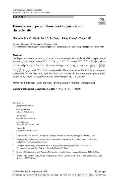 Three Classes Of Permutation Quadrinomials In Odd Characteristic