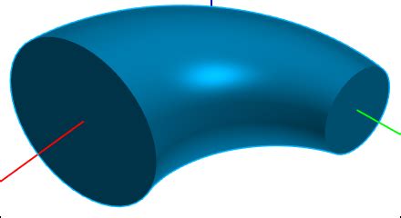 Angular Threejs Draw Elbow With Begin Radius And End Radius Stack