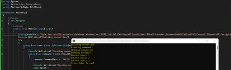 C Code Is Unable To Connect To Azure SQL Database Stack Overflow