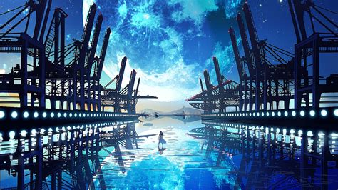 4k Anime Scenery Wallpapers Wallpaper Cave