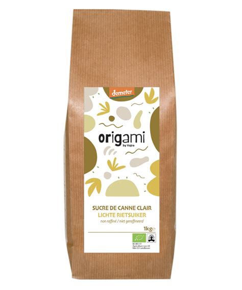 Sucre De Canne Clair Demeter Origami By Vajra Together For Better