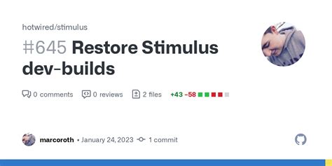 restore stimulus dev builds by marcoroth · pull request 645 · hotwired