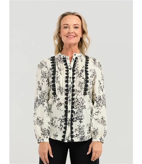 Seduce Abigail Blouse Style Tops Mcraes Seduce W25 Redhot Fashions