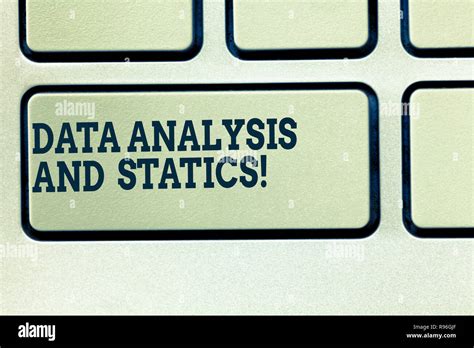 Handwriting Text Writing Data Analysis And Statics Concept Meaning