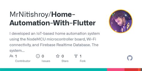 Github Mrnitishroy Home Automation With Flutter I Developed An Iot Based Home Automation
