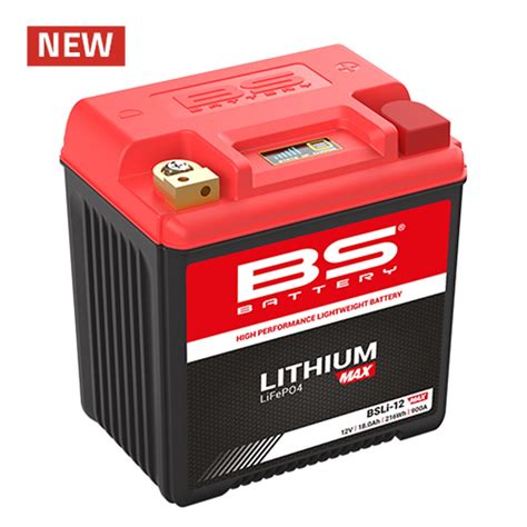 Bs Battery Lithium Bsli 12 Max Ctn 4 Un3480class 9 Cassons