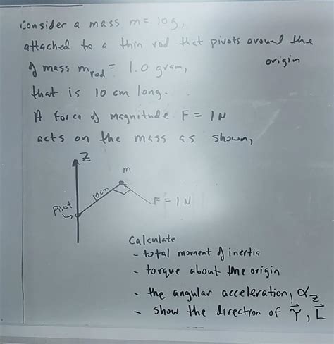 Solved π Torque rF Calculate the torque π by use of the Chegg com